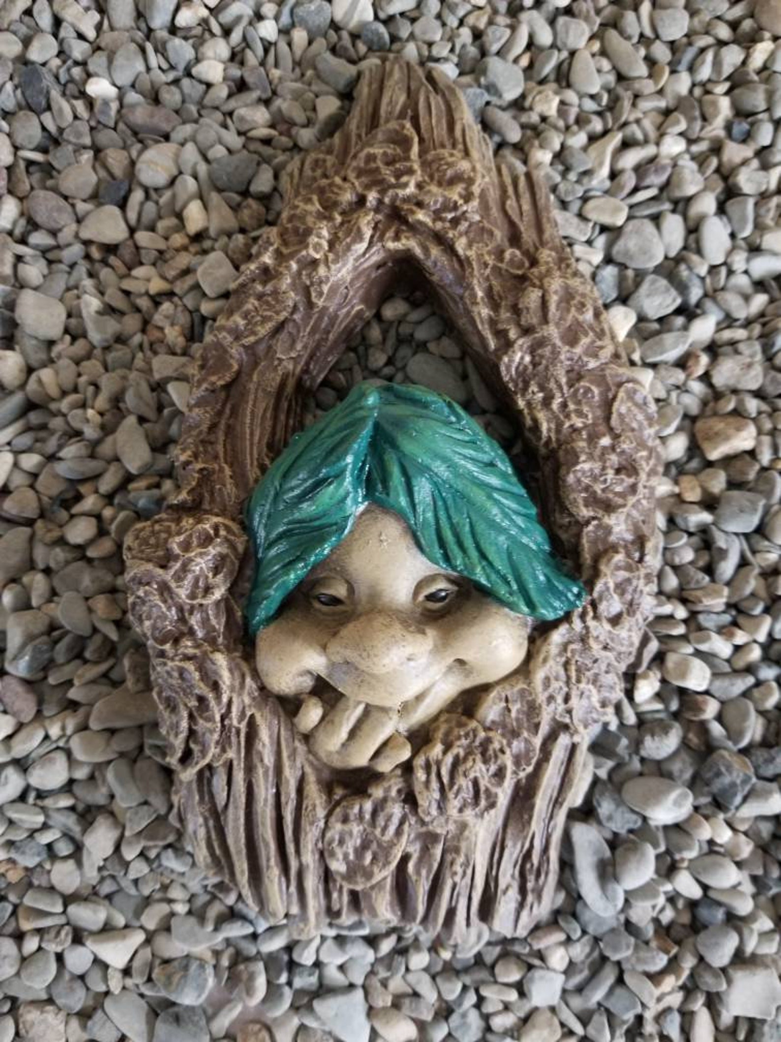 Elf in Tree Hole - Etsy