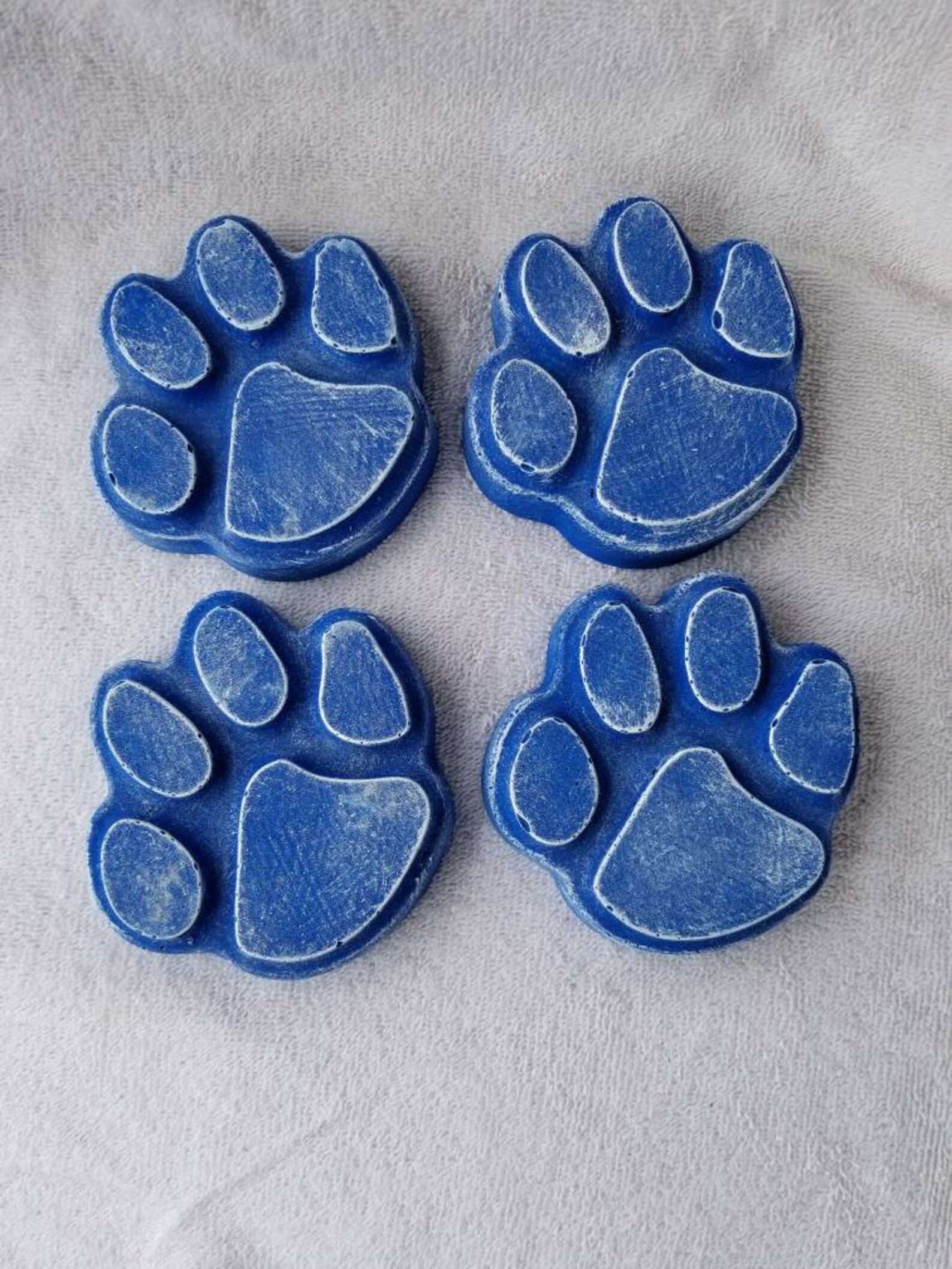 Small Paw Prints Set of 4 | Etsy