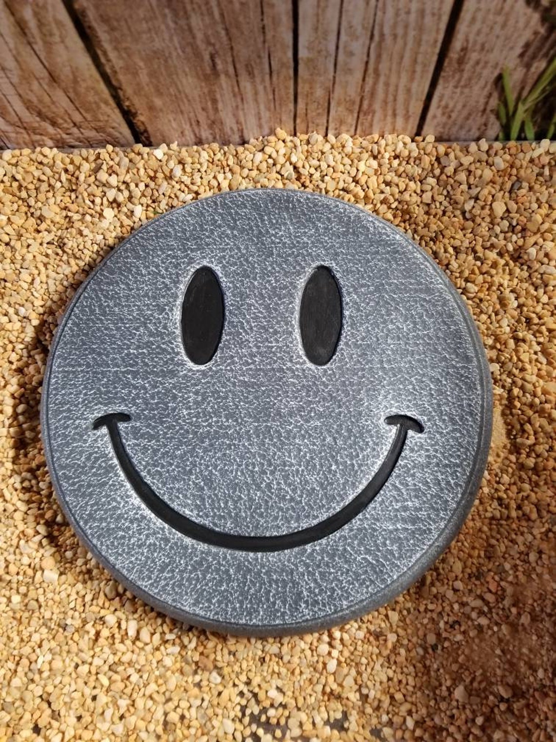 Smiley Face Stepping Stone | Etsy