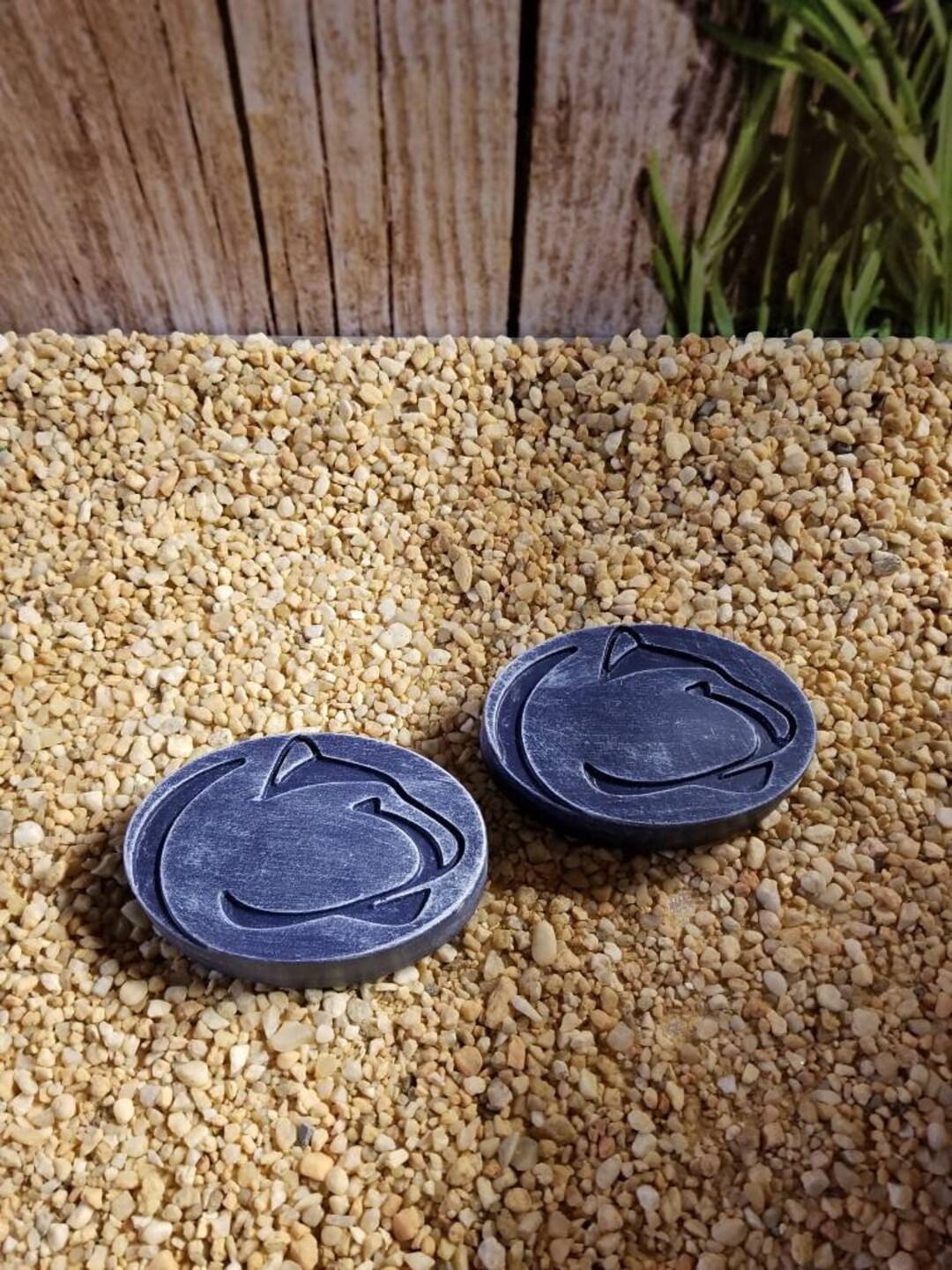 Penn State Plaques Pair (2) Small Plaques/decorative Stepping Stone - Etsy