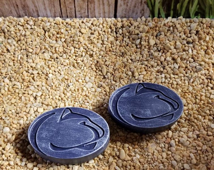 Penn State Plaques Pair (2) Small Plaques/decorative Stepping Stone - Etsy