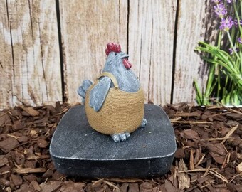 Rooster in Overalls - Etsy