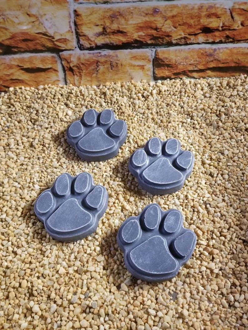 Small Paw Prints Set of 4 | Etsy