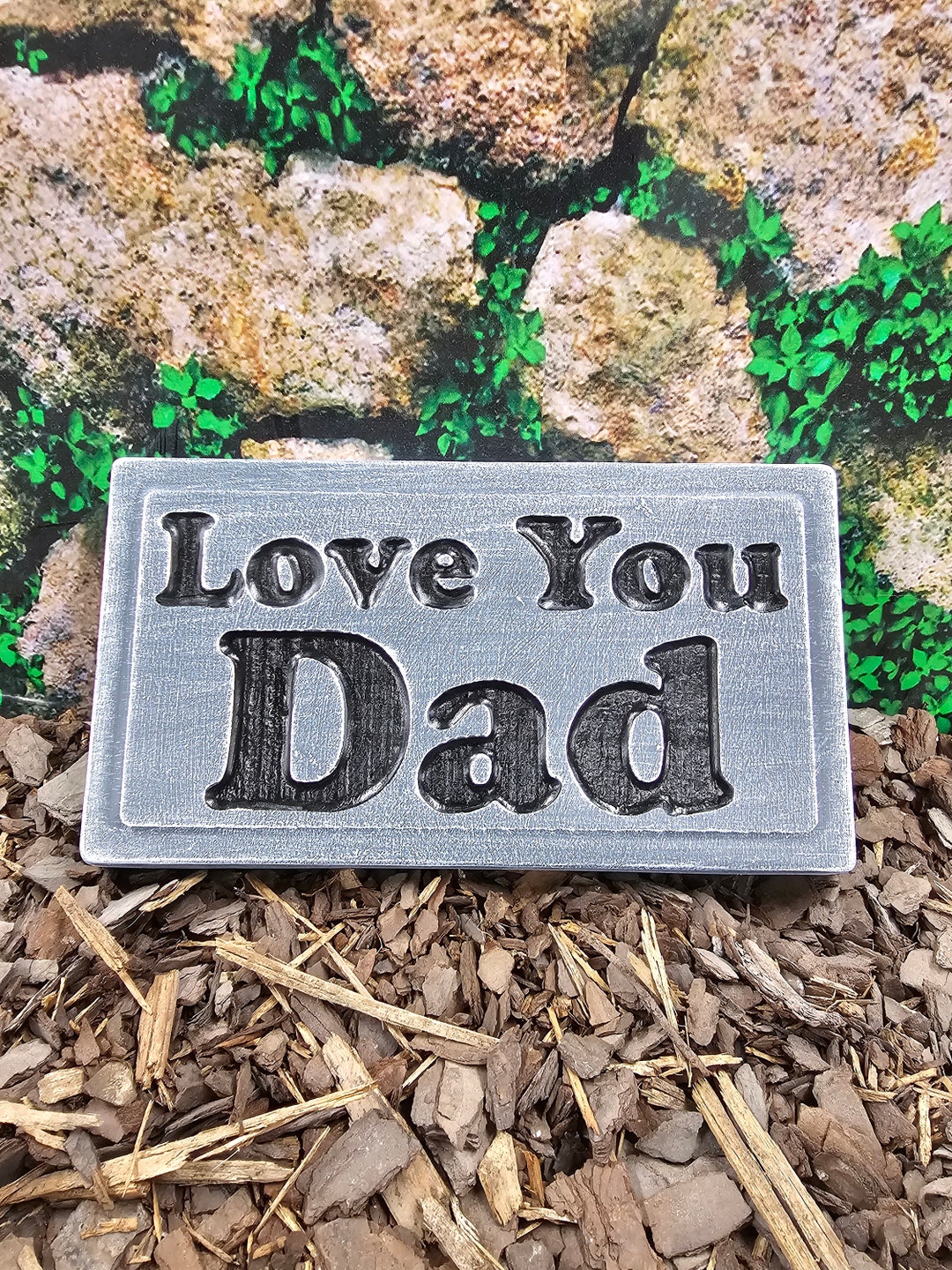 Love You Dad Plaque - Etsy