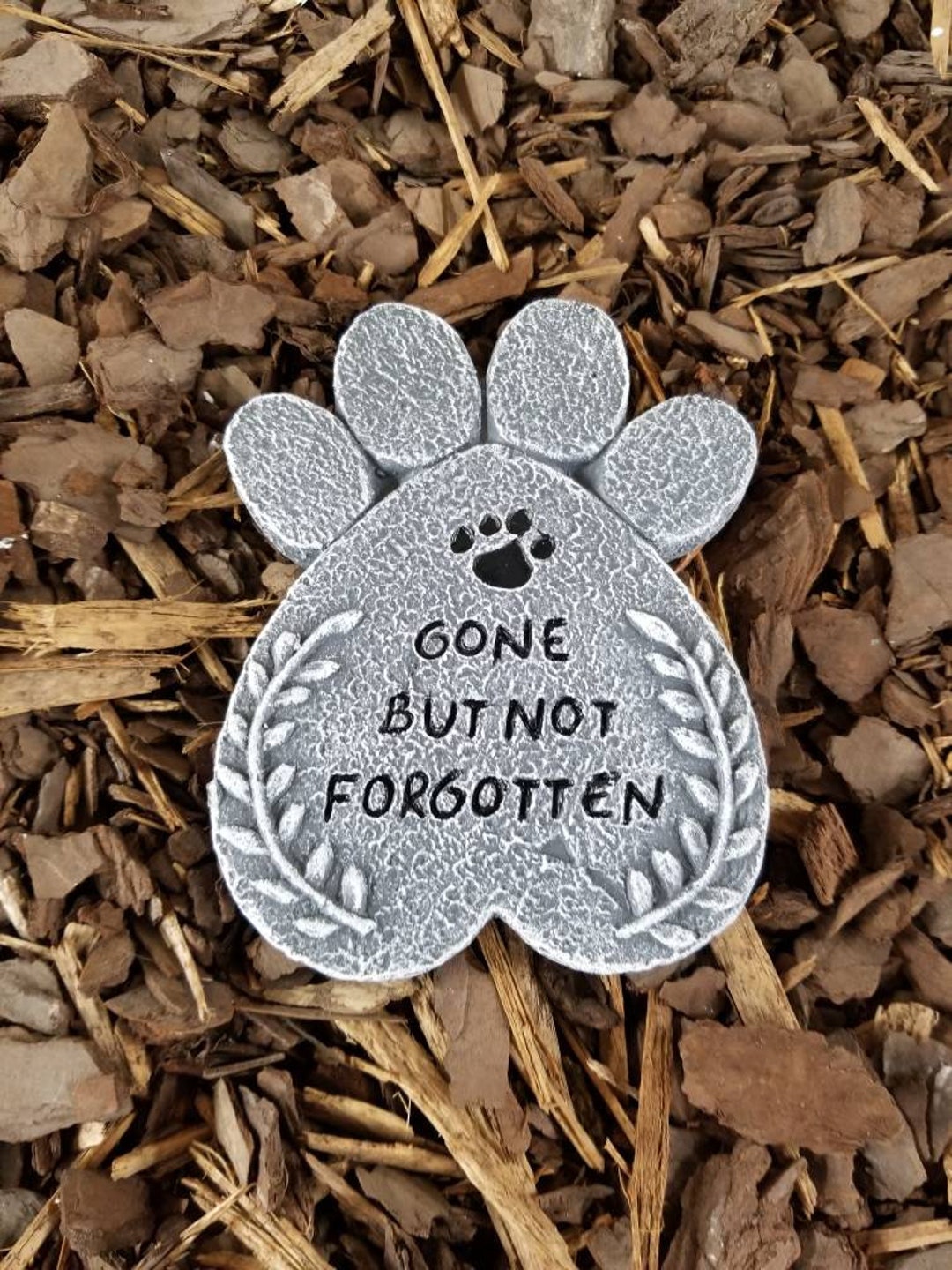 Gone but Not Forgotten Paw Plaque - Etsy