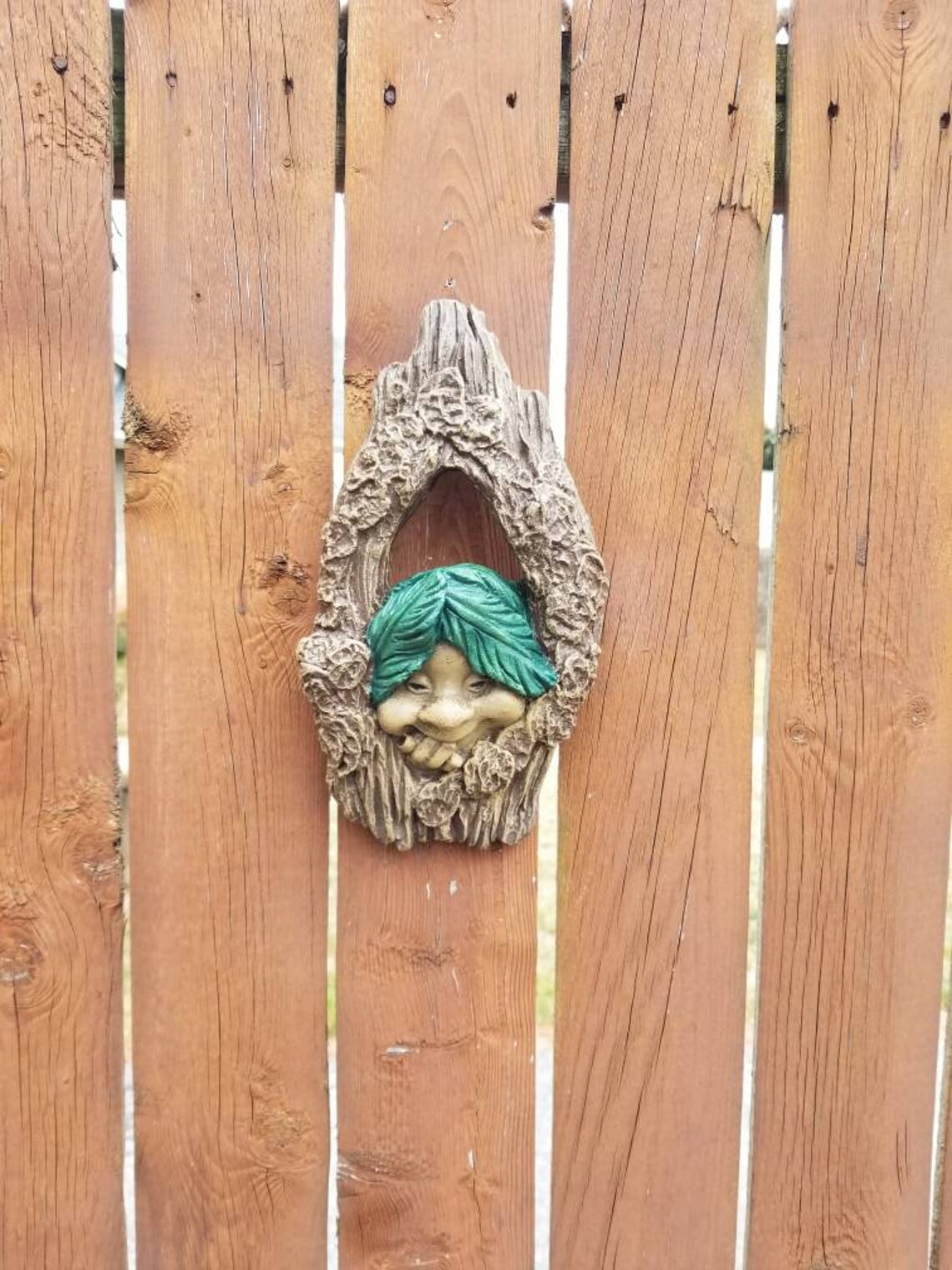 Elf in Tree Hole - Etsy