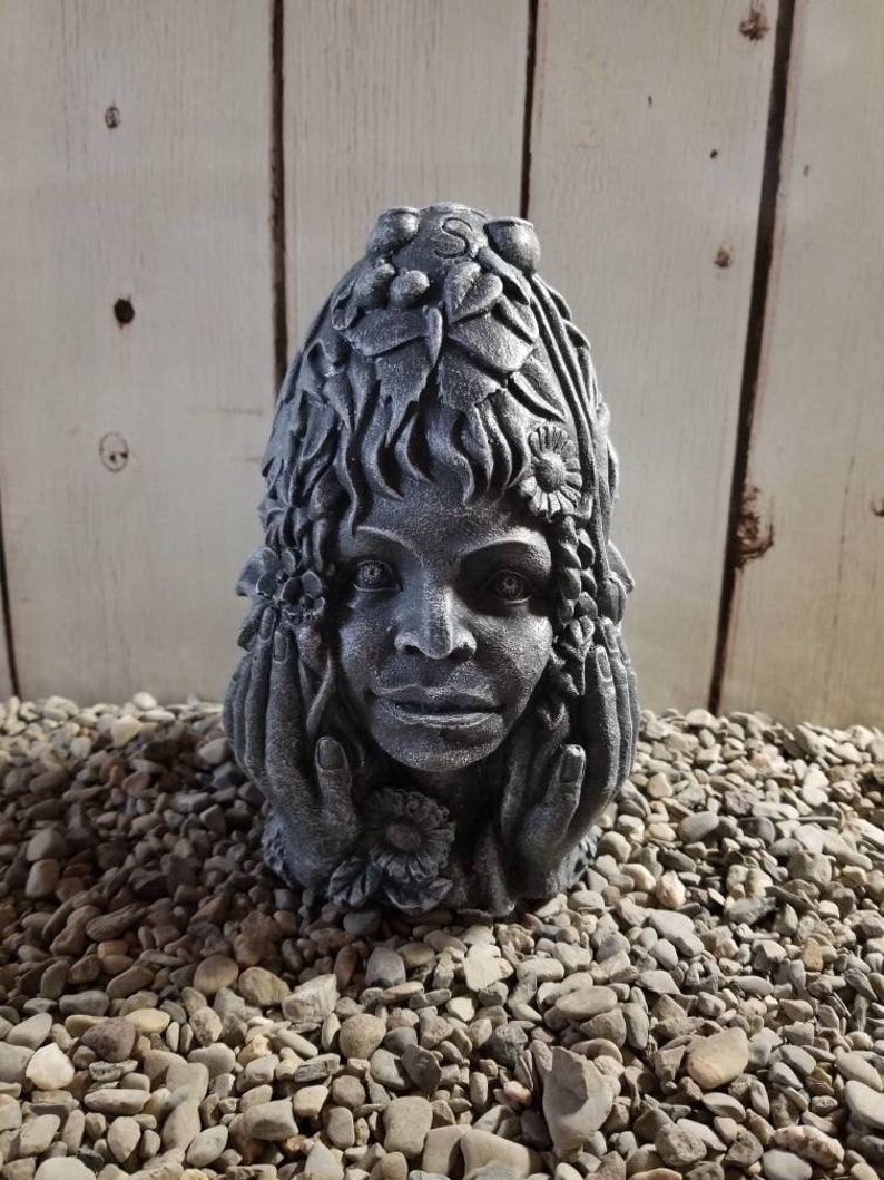 Four Seasons Faces Statue Concrete/ Cementstone Finish - Etsy