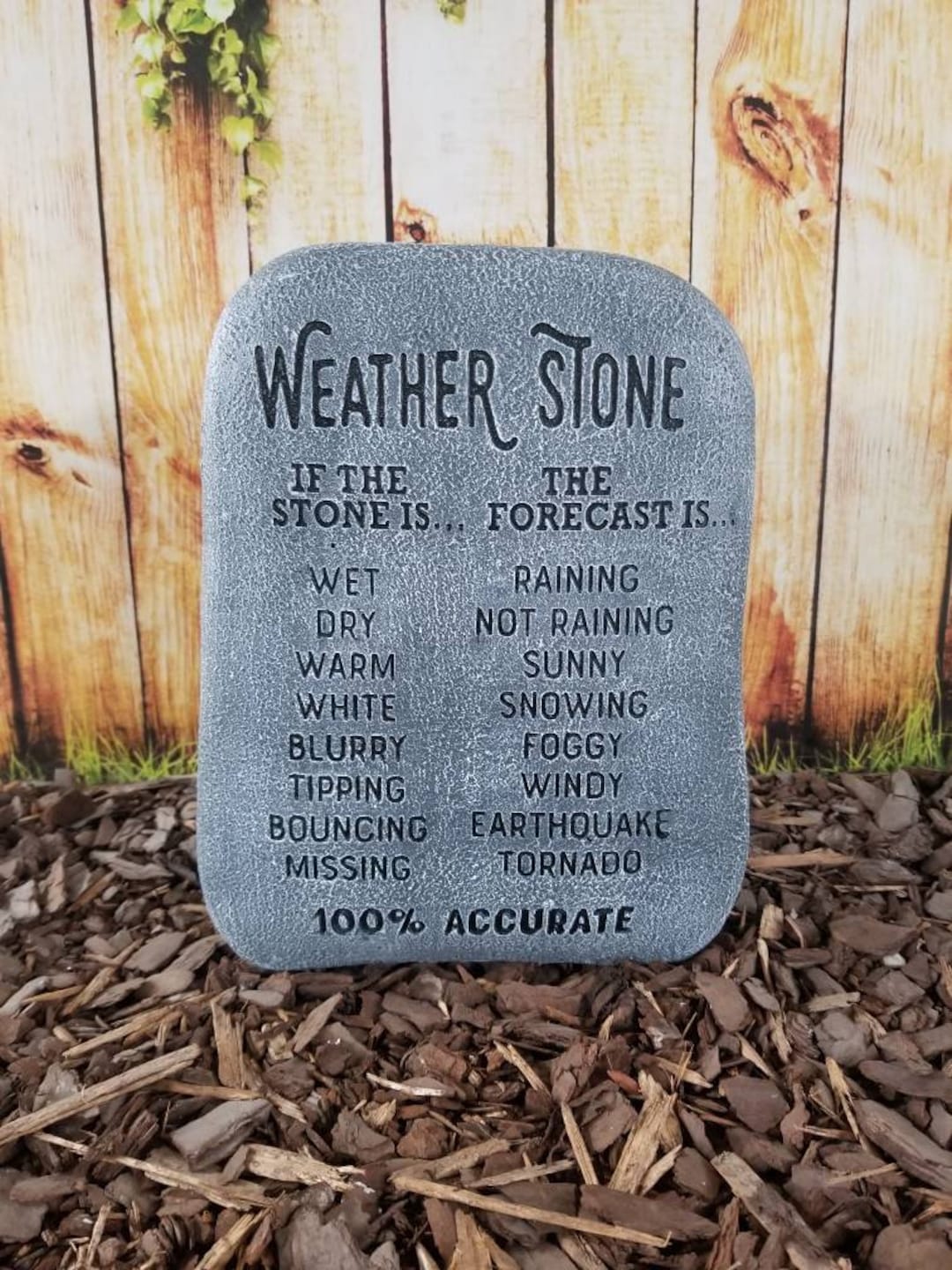 Weather Stone - Etsy