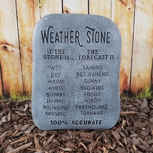 Weather Stone - Etsy