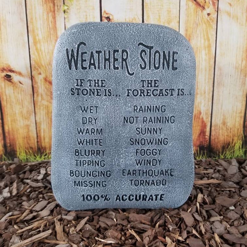 Weather Rock - Etsy