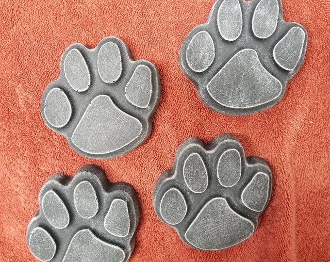 Small Paw Prints (set of 4) - Etsy