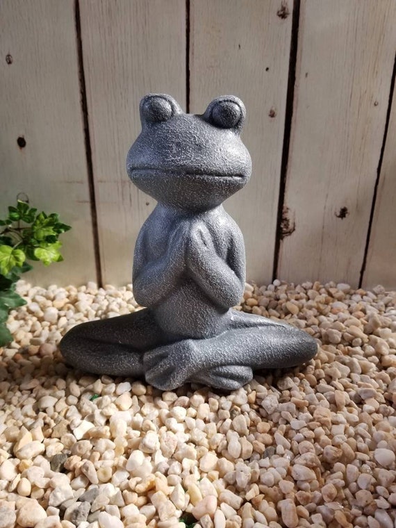 Zen Meditating Frog | Etsy