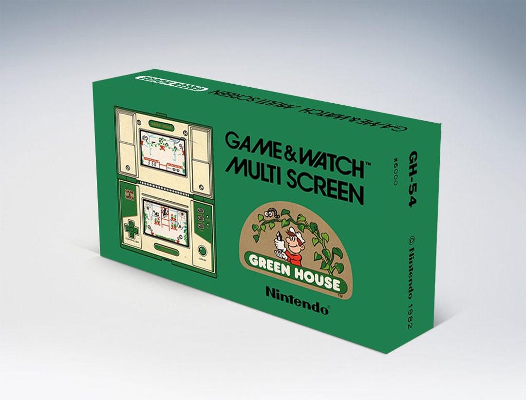 GREENHOUSE Game and Watch (does Not Include Machine) - Etsy