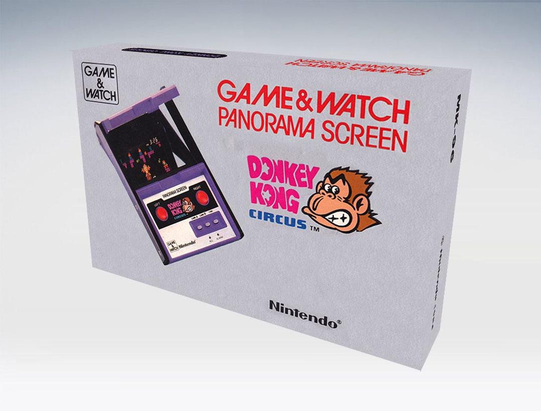 DONKEY KONG Circus PANORAMA Game and Watch (does Not Include Machine ...