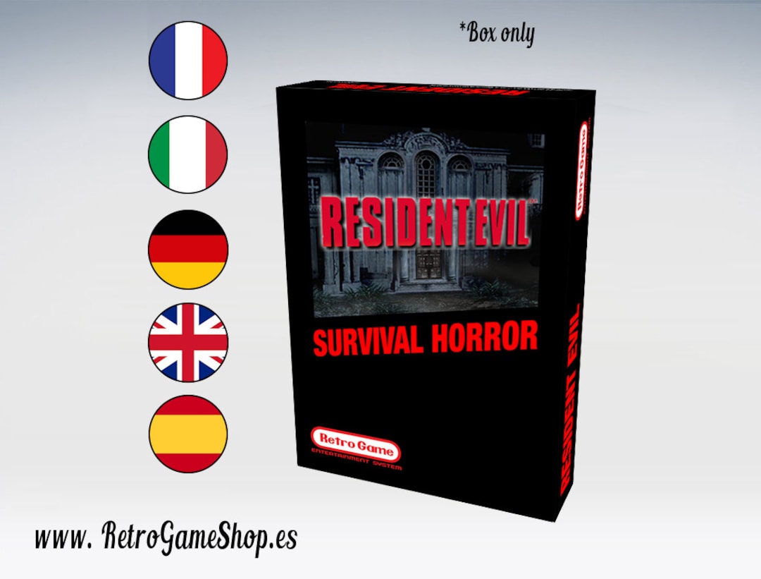RESIDENT EVIL DEMAKE Custom Box (choose Language) - Etsy