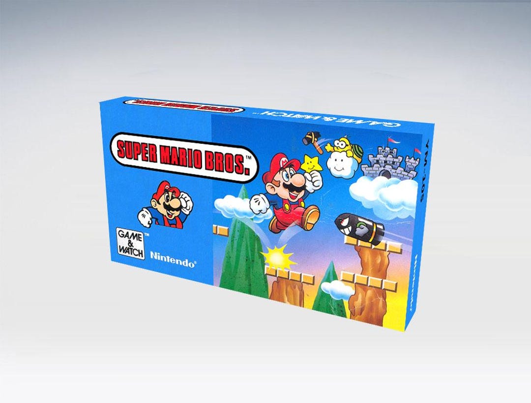 SUPER MARIO BROS Wide Screen Game and Watch (does Not Include Machine ...