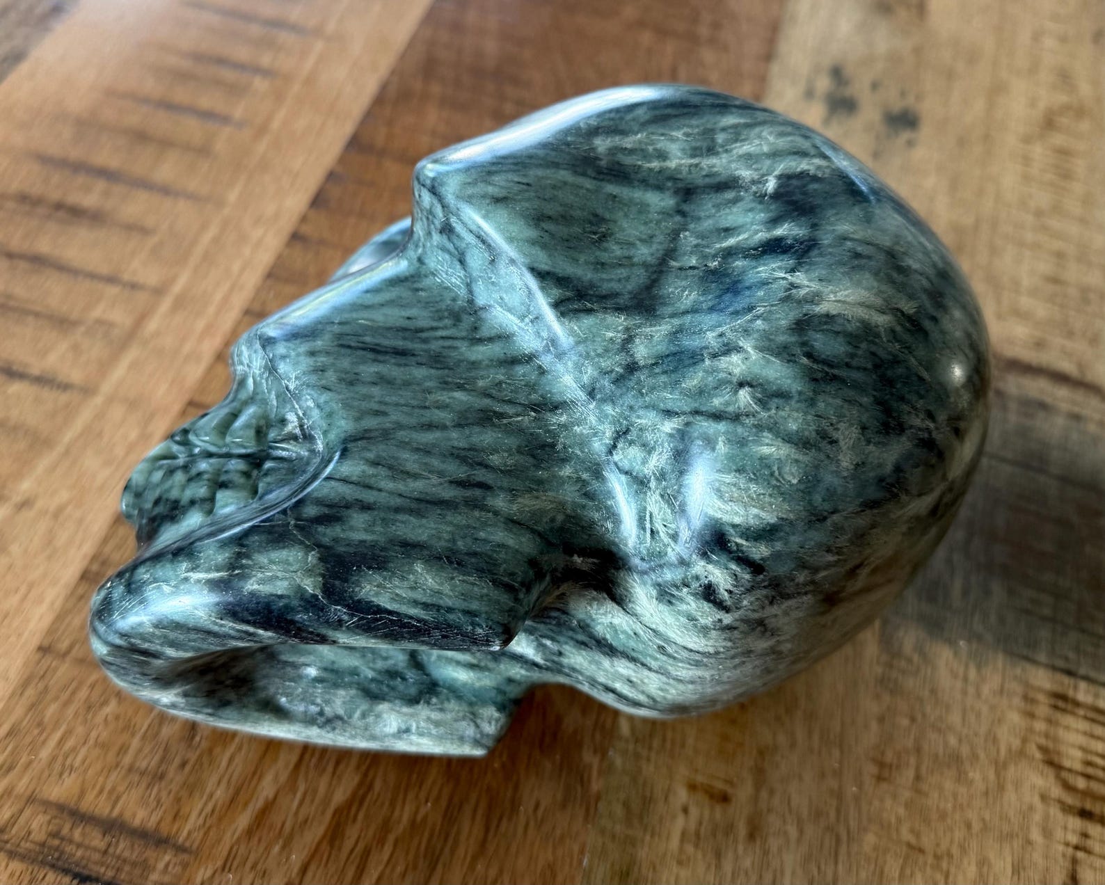 Longtooth Steatite Skull - Etsy