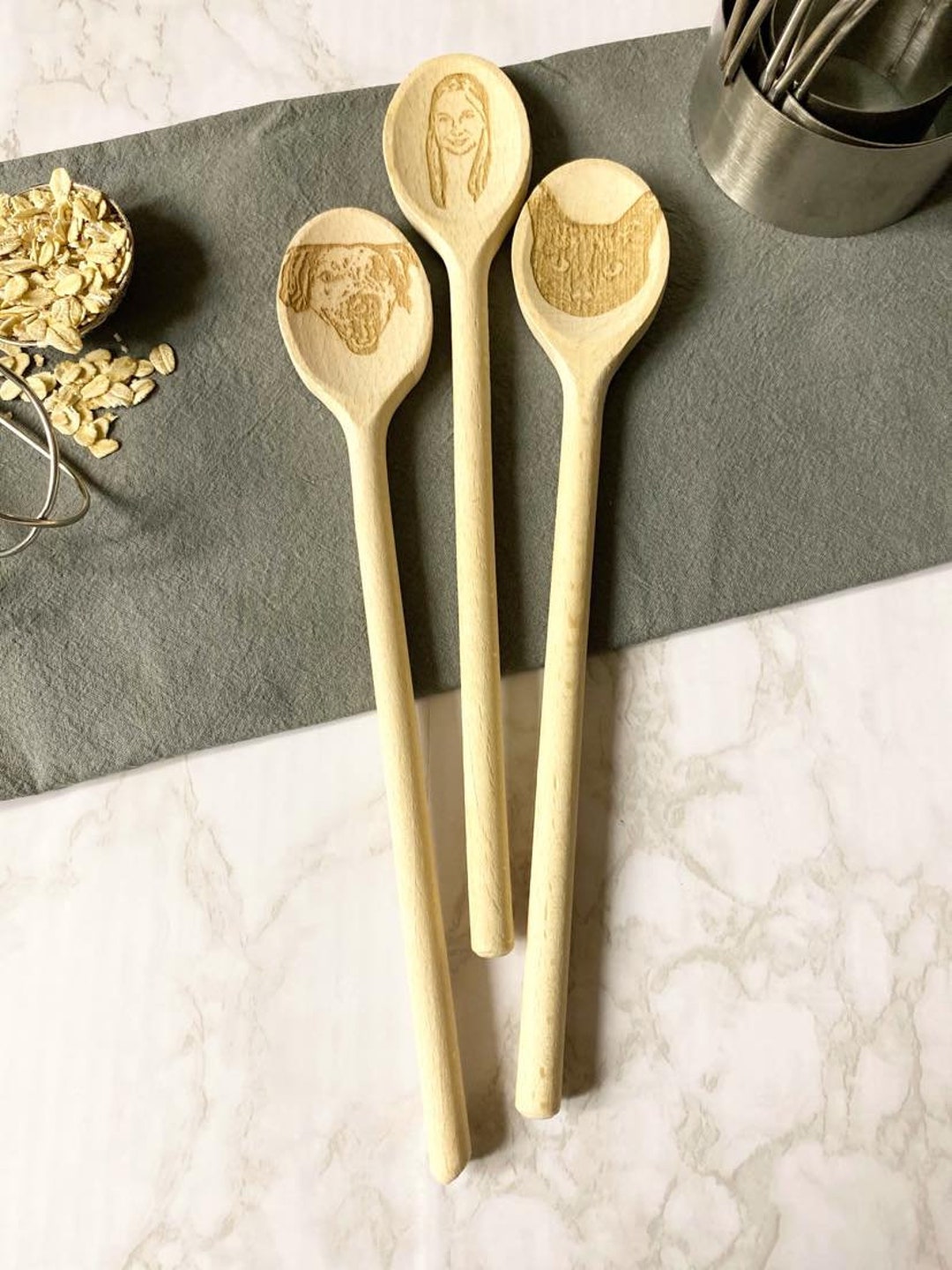 Custom Dog Wooden Spoon, Custom Dog Spoon, Personalized Dog Spoon ...