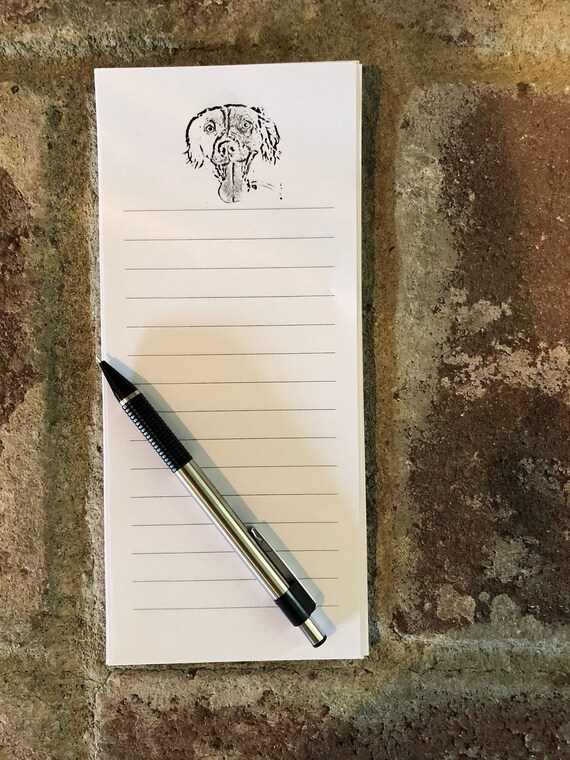 Custom Dog Notepad Personalized Dog Notepad Custom Pet | Etsy