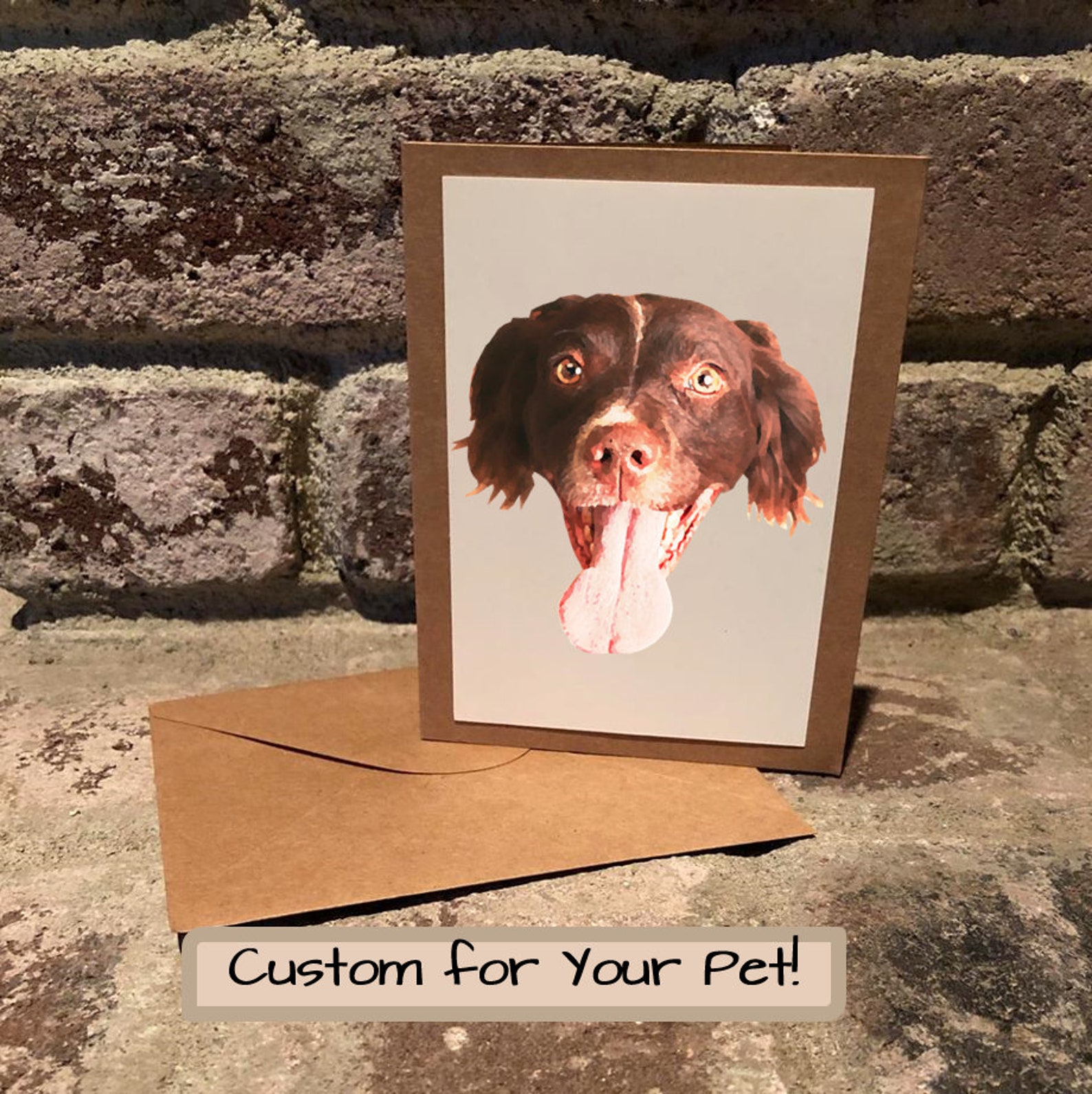 Custom Pet Card Custom Dog Card Custom Cat Card Custom Pet | Etsy
