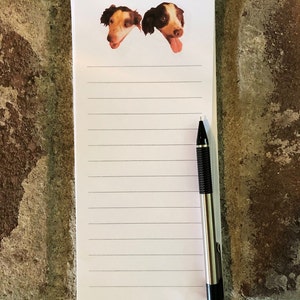 Custom Dog Notepad, Personalized Dog Notepad, Custom Pet Notepad ...
