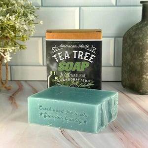 Tea Tree Soap Hand Made American Natural Soap - Etsy