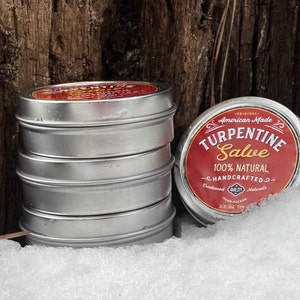 Turpentine Salve All Natural and Handcrafted - Etsy