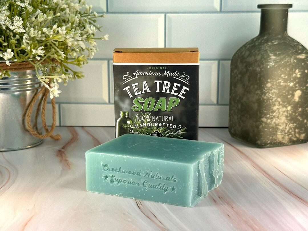Tea Tree Soap Hand Made American Natural Soap - Etsy