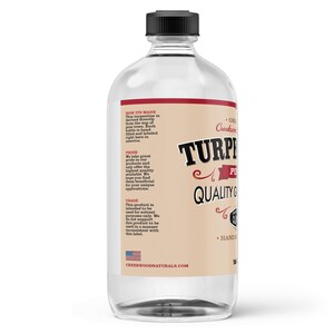 100% Pure Gum Spirits of Turpentine - American Made! NOT Imported ...