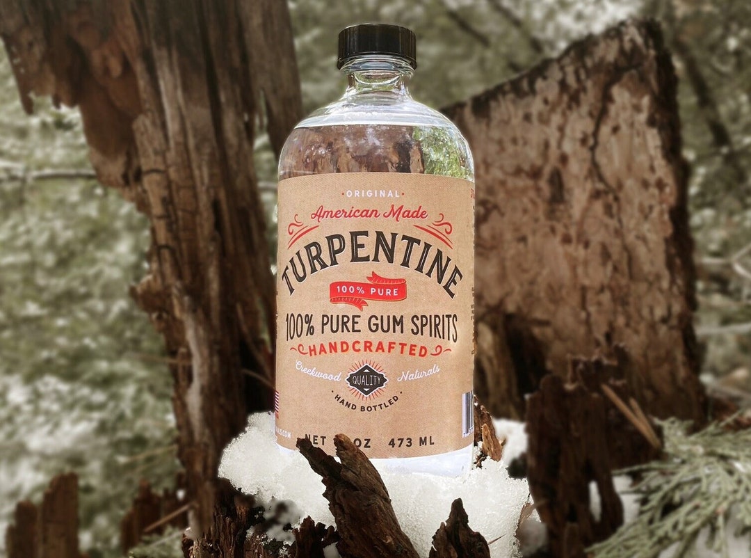 100% Pure Gum Spirits of Turpentine American Made NOT Imported Natural ...
