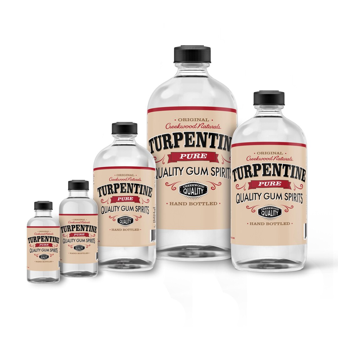 100% Pure Gum Spirits of Turpentine - American Made! NOT Imported ...