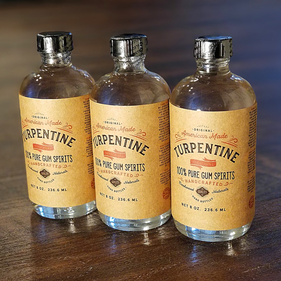 100% Pure Gum Spirits of Turpentine American Made NOT - Etsy