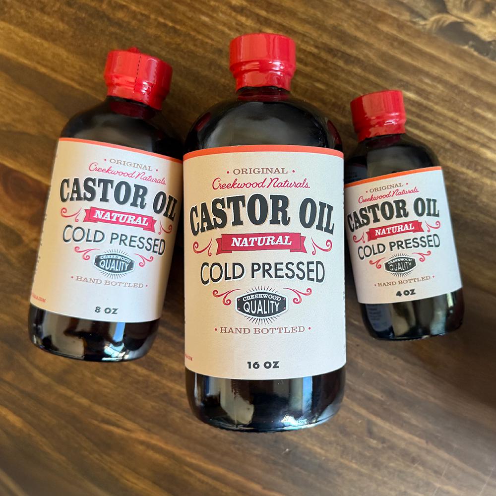 Cold Pressed Castor Oil: 100% Pure, Hand Bottled, for Skin Hair ...