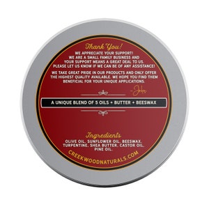 Turpentine Salve All Natural and Handcrafted - Etsy