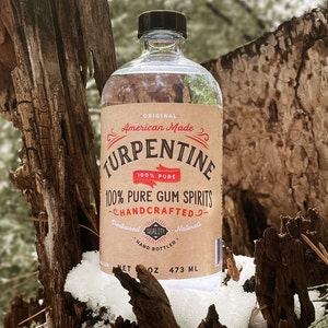 100% Pure Gum Spirits of Turpentine American Made NOT Imported Natural ...