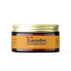 Pure Lanolin - Natural Moisturizer and Dry Skin Relief - All Natural - Etsy