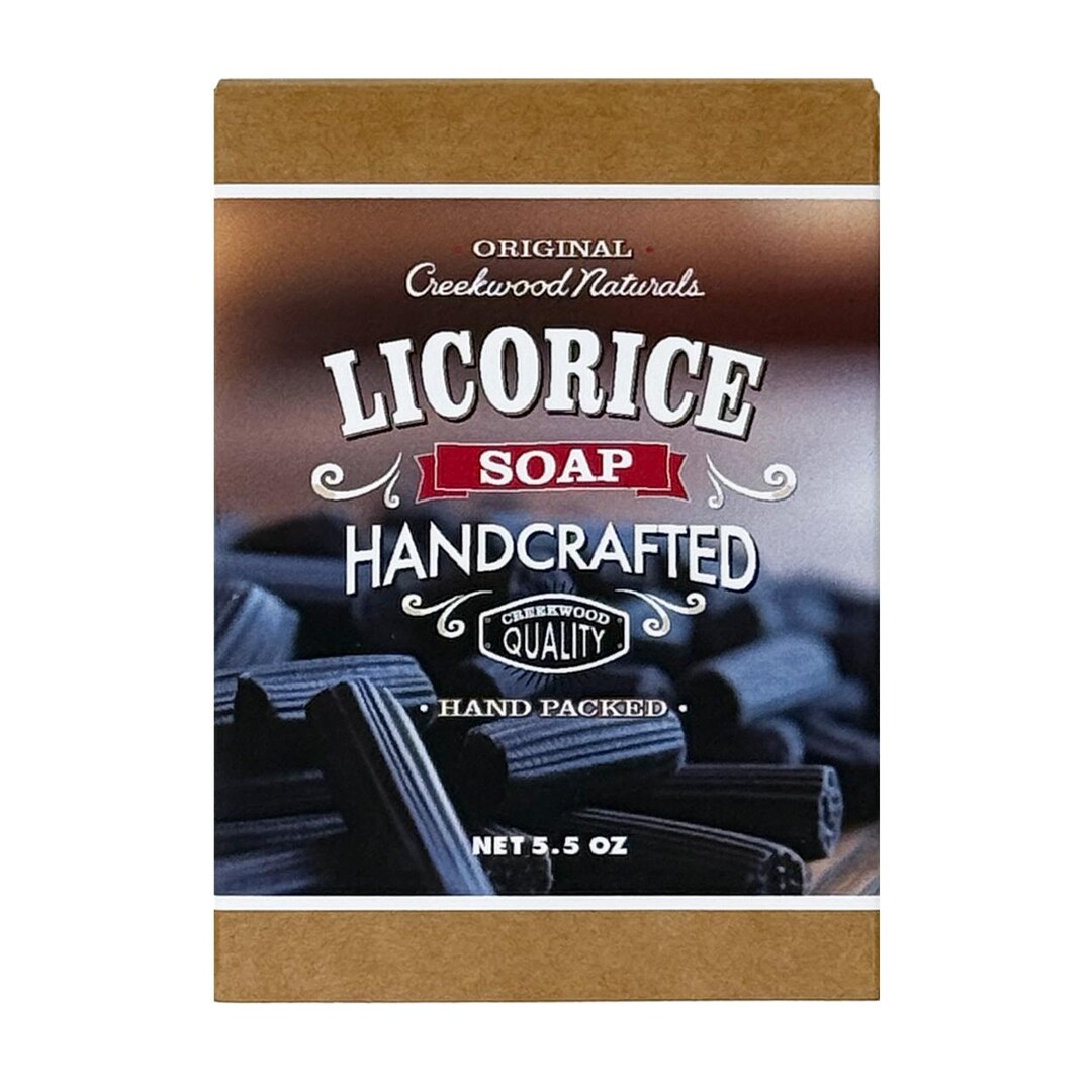 Licorice Soap Bar - Handmade All Natural Soap Cleaner - Etsy