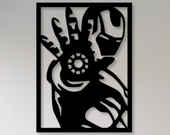 Iron Man Sign Svg - Etsy