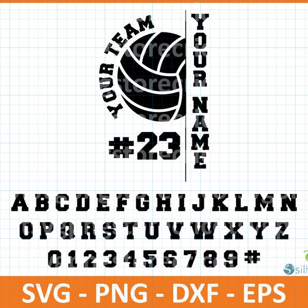 Custom Volleyball Png - Etsy