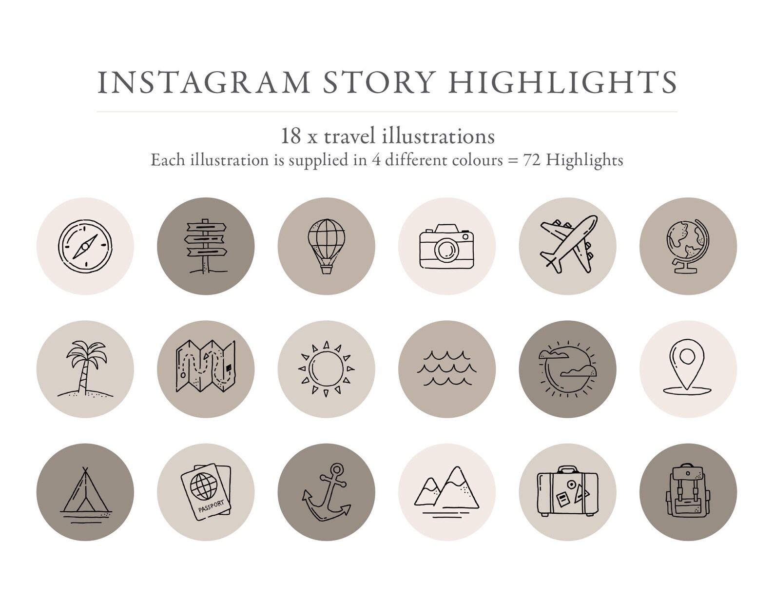 Instagram Travel Highlights, Instagram Holiday Highlights, Vacation ...