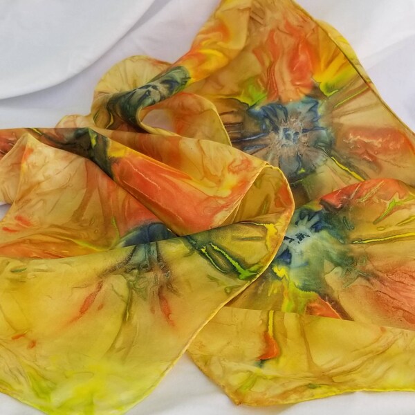 Chartreuse Scarf - Etsy