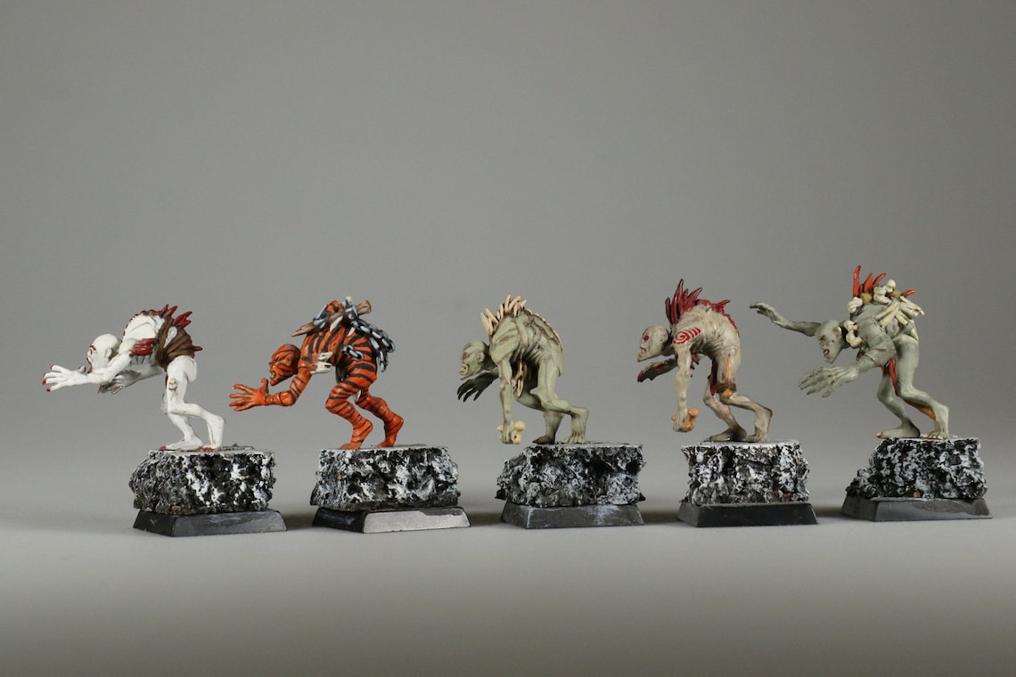 Warhammer Fantasy Battles Crypt Ghouls x5 99120207032 | Etsy