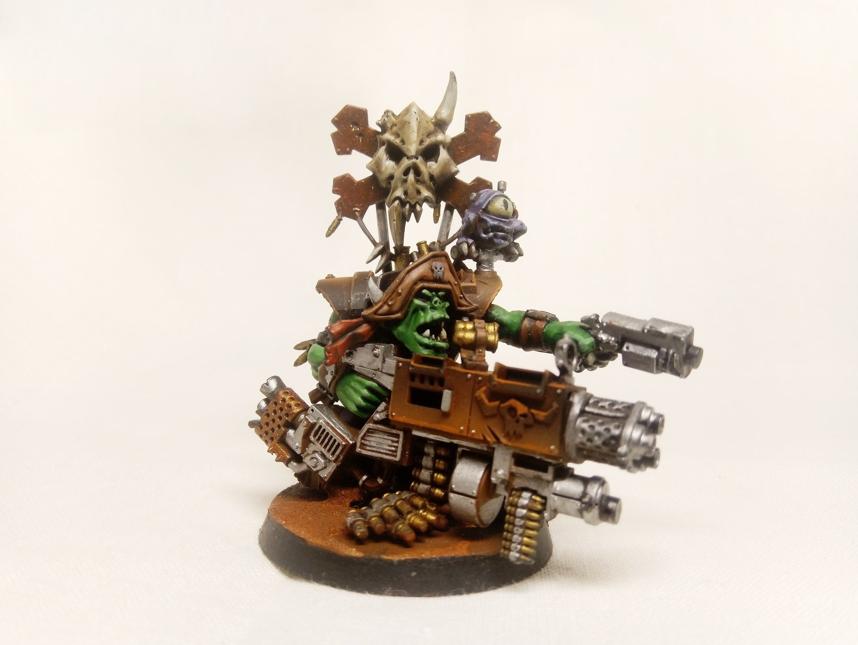 Warhammer 40k Ork Flash Gitz Sergeant Pro-Painted | Etsy