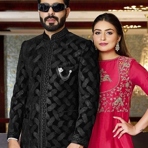 Beige Jodhpuri Suit Royal Indian Luxury Prince Suit Elegant Coat ...