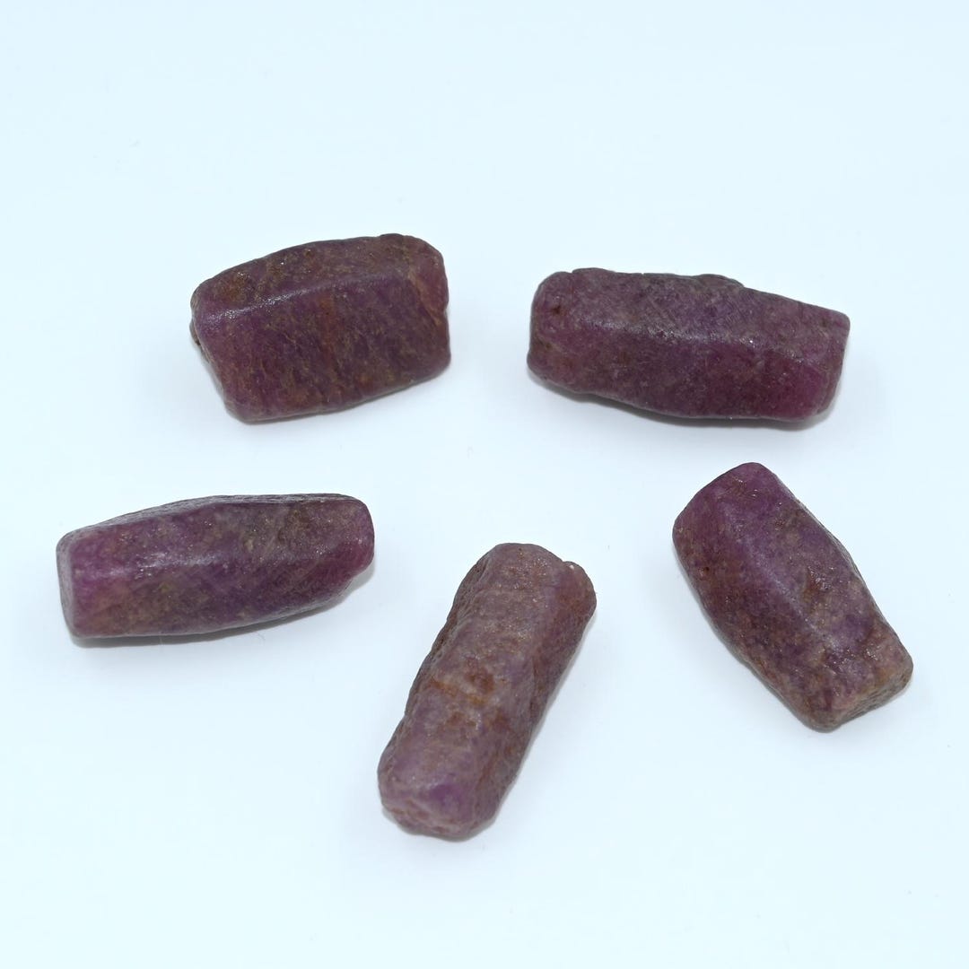 Ruby Raw Rough Stones, 210 Ct Unpolished Ruby Rocks, Ruby Silk Rough ...