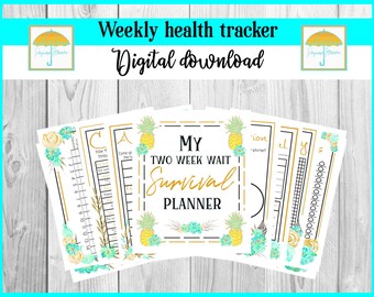 My IVF Journey IVF Planner Pages Fertility Journey Journal | Etsy UK
