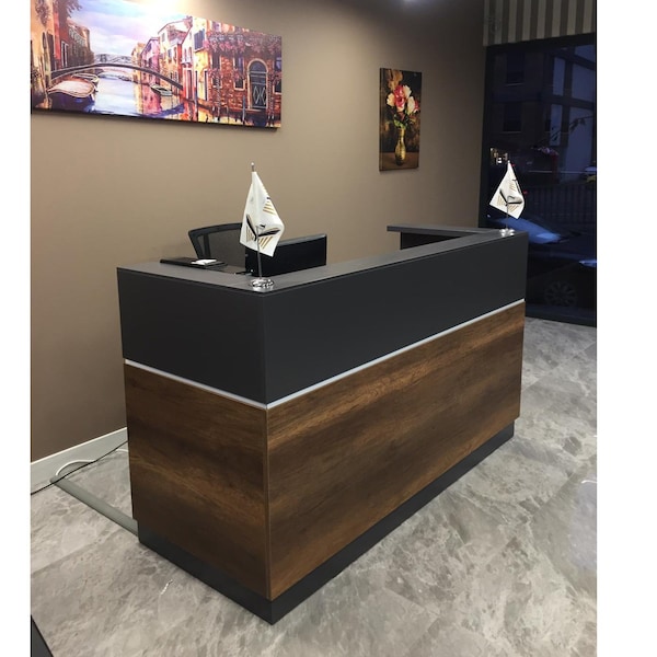 Small Reception Desk - Etsy