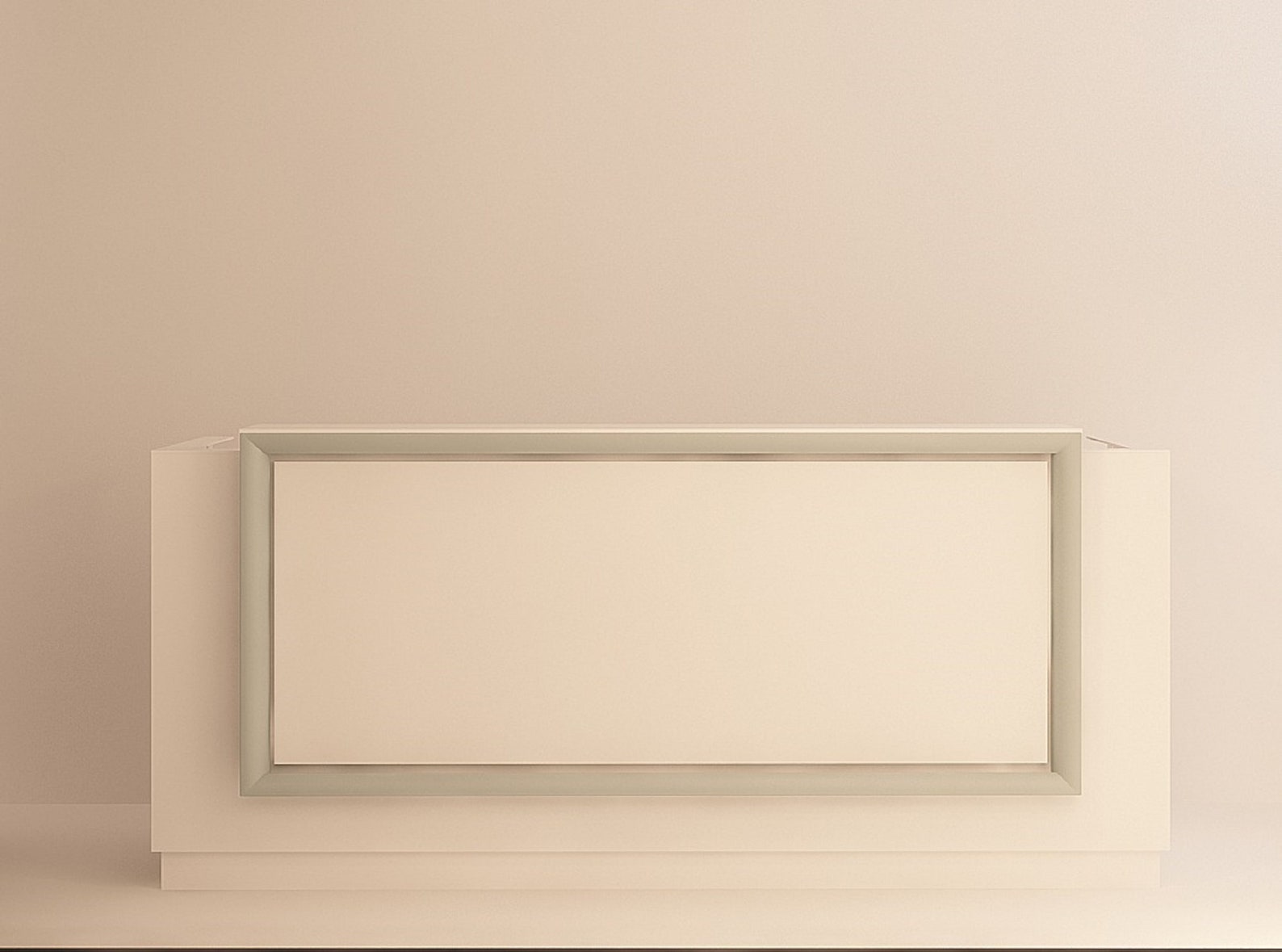 White Reception Desk With Counter, Retail Counter, Shop Counter,store ...