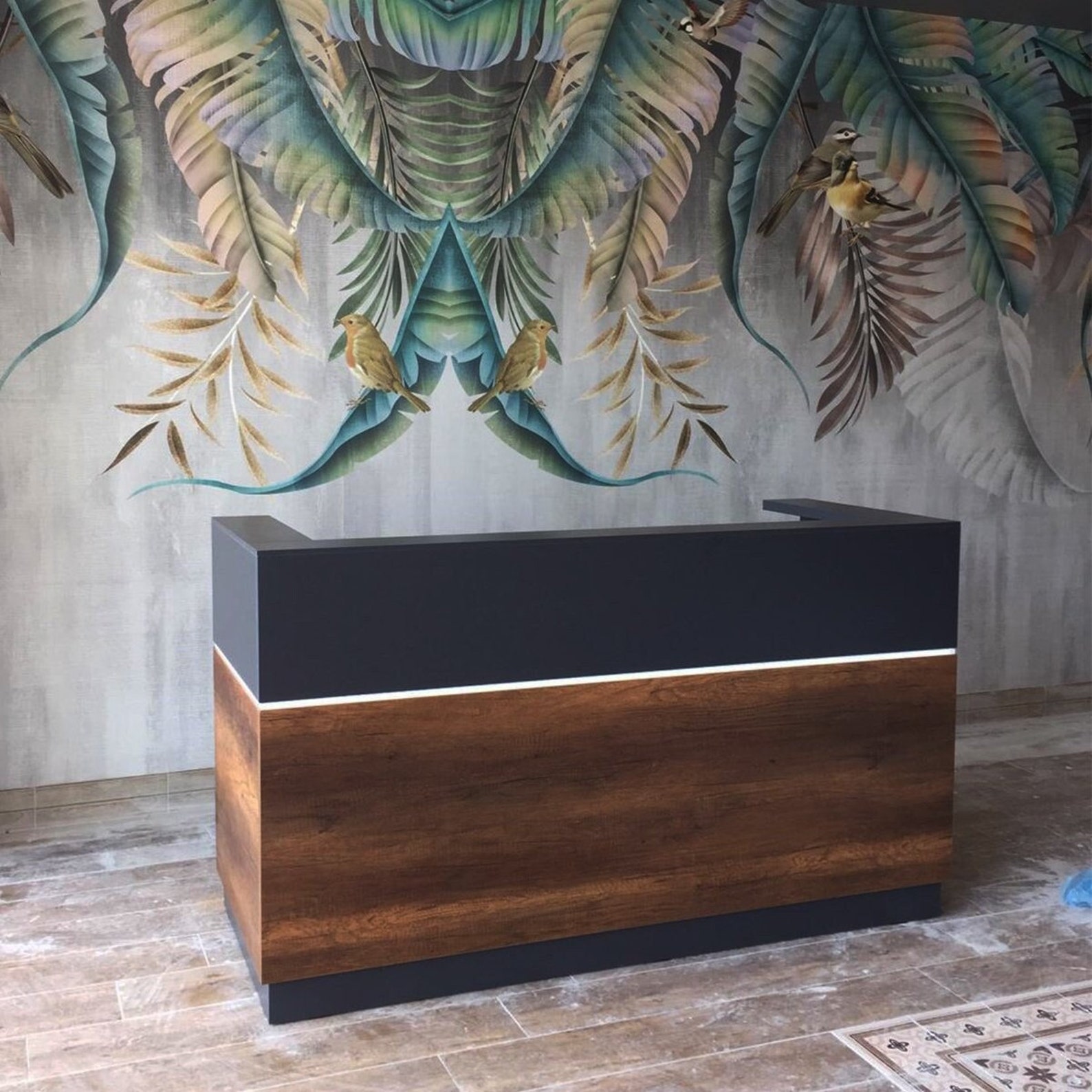 Reception Desk Moderncheckout Counter Retail Counter Shop - Etsy