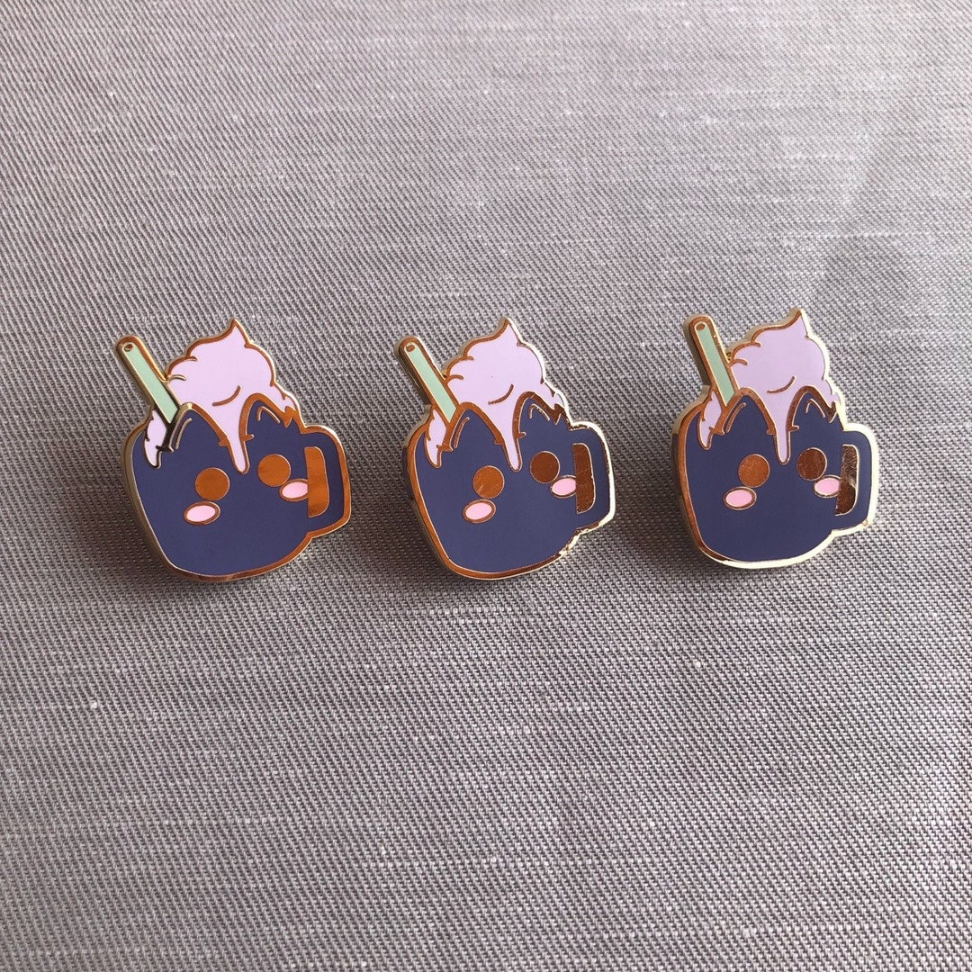 GEM GOO - Katz Koffee - Collectable Pin - Etsy